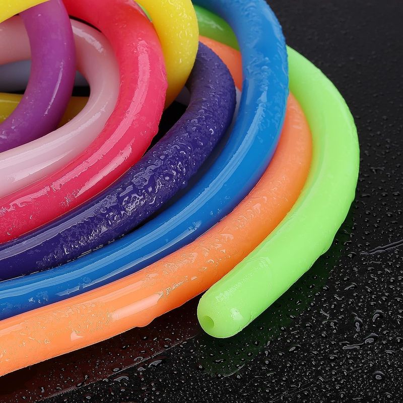 three carriage Colorful Sensory Fidget Stretch Toys-Stretchy Strings ...
