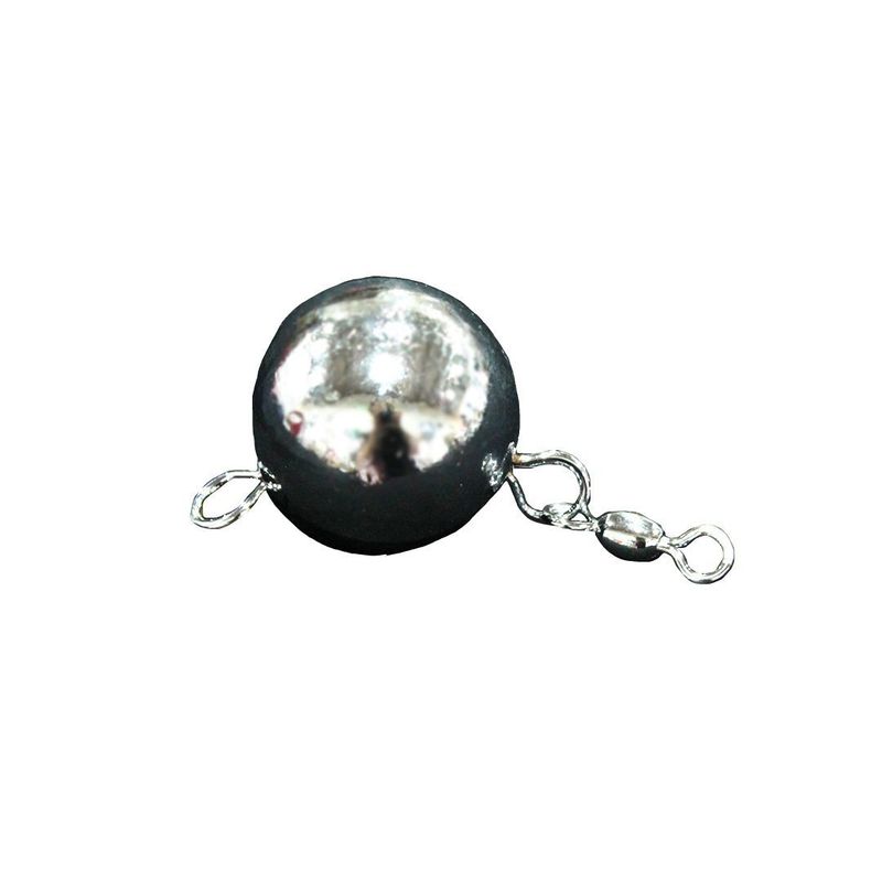 Jigging world Chrome Ball Sinker with Swivel (20oz) - Online ...