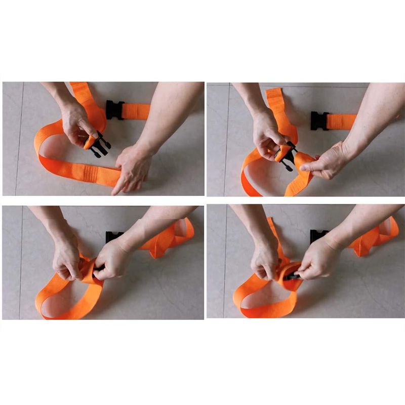 Fastening Straps with Buckles, Stepless Adjustment for Backboard ...