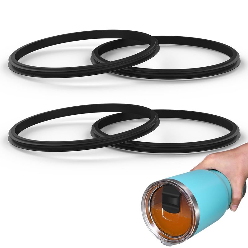 Rubber Seal Replacement Gasket for Yeti Lid, Leak-proof O Ring ...