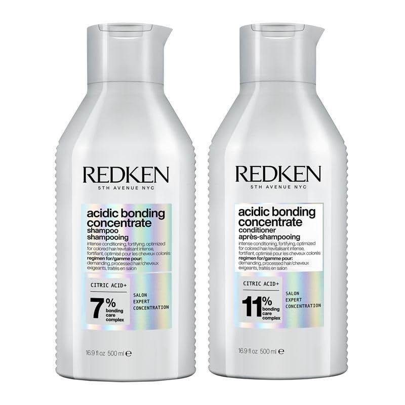 Redken DUO Acidic Bonding Concentrate Shampoo and Conditioner 500ml ...