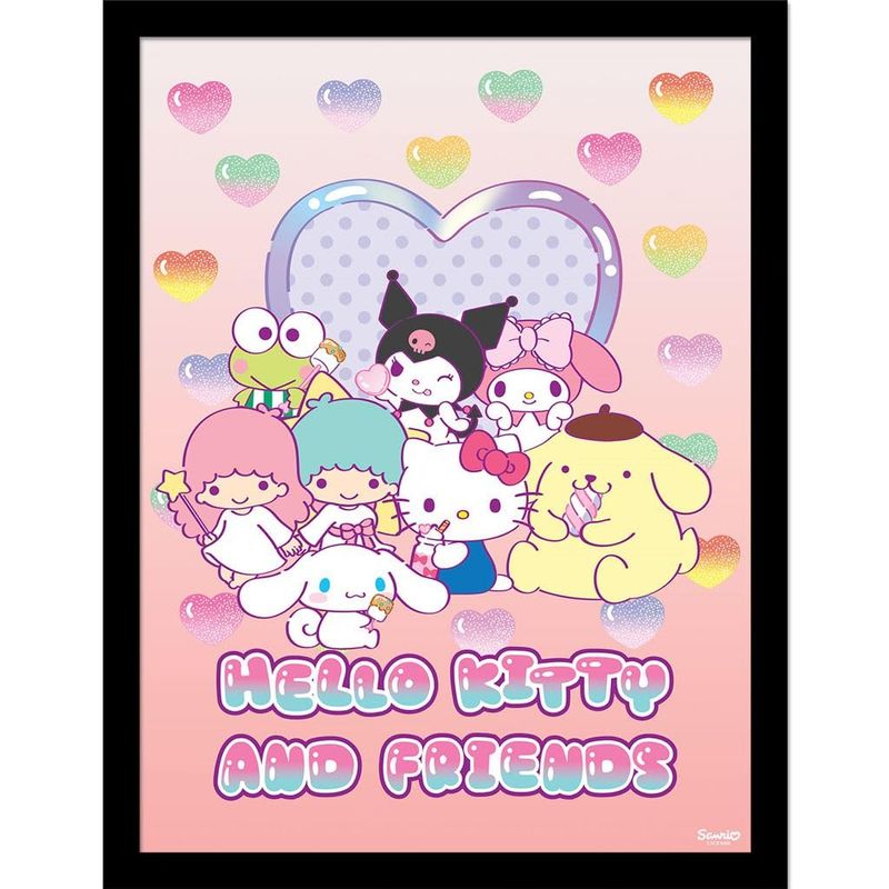 Pyramid International Hello Kitty Sweets 30 x 40 cm Framed Collector ...