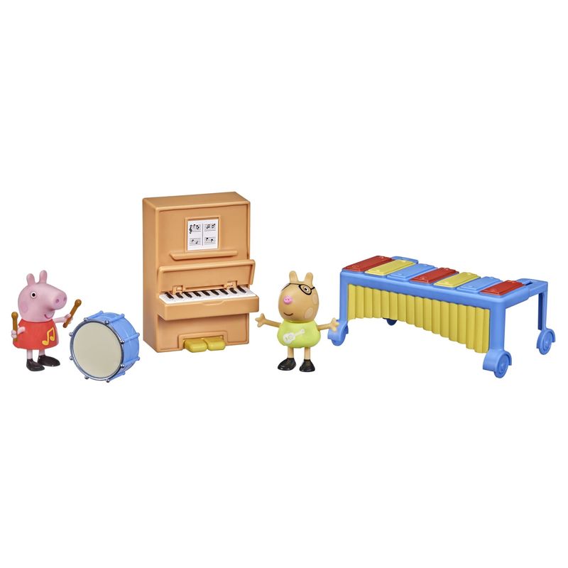 Peppa Pig Peppa's Adventures Peppa's Making Music Fun Preschool Toy, 2 ...
