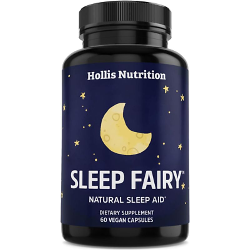 Sleep Fairy Natural Sleep Aid, Melatonin 10mg, Herbal Vegan Capsules ...