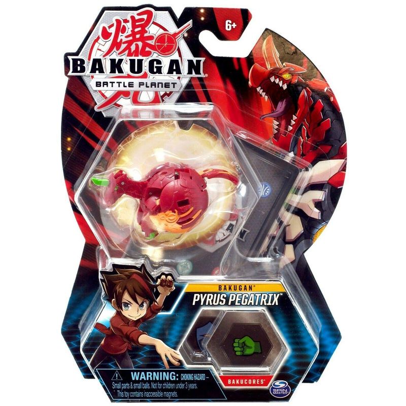 Bakugan, Pyrus Pegatrix, 2" Tall Collectible Transforming Creature, for ...