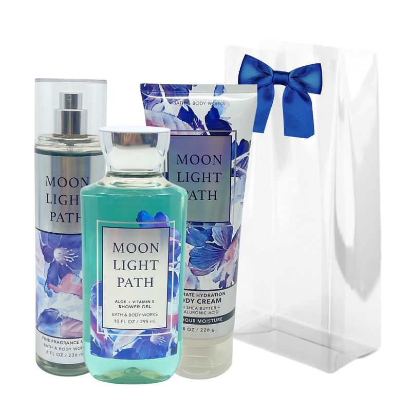 Bath & Body Works Moonlight Path 3pc bundle - Mist, Shower Gel & Body ...