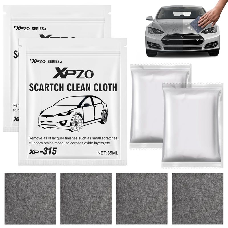 Ganbaro 4-PCS Scratch Remover - Repair Car Scratches and Remove Water ...