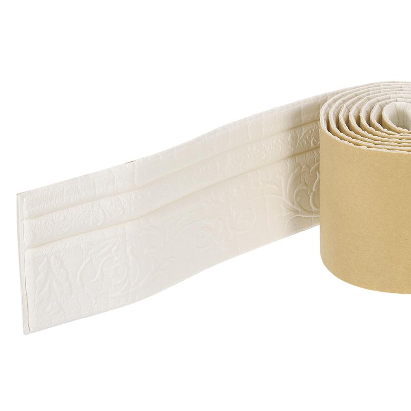 sourcing map Foam Molding Trim Self Adhesive, 4Inch x 7.54ft Flexible ...