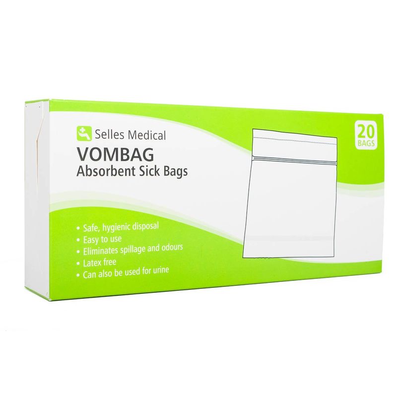 Absorbent Vomit and Urine Bags, Box of 20 - Online Marketplace ...