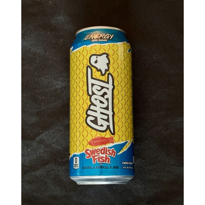 Ghost Swedish Fish Candy Energy Drink Zero Sugar, 16floz | 1 Can ...