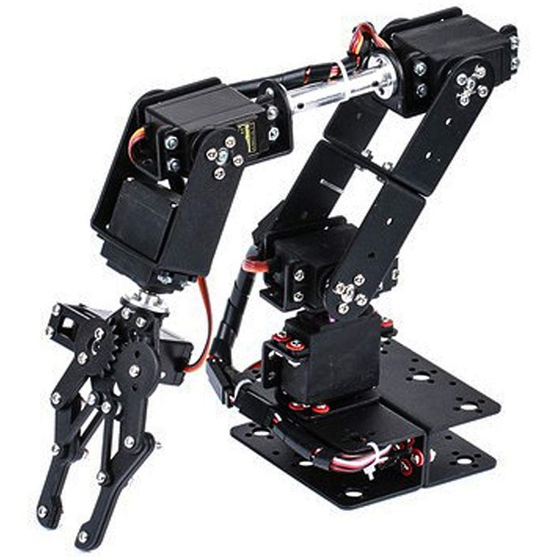 Robot Arm Kit, Arduino Robot Arm, 6Dof Robot, Mechanical Arm, Clamp Claw Kit, Dof Manipulator ...