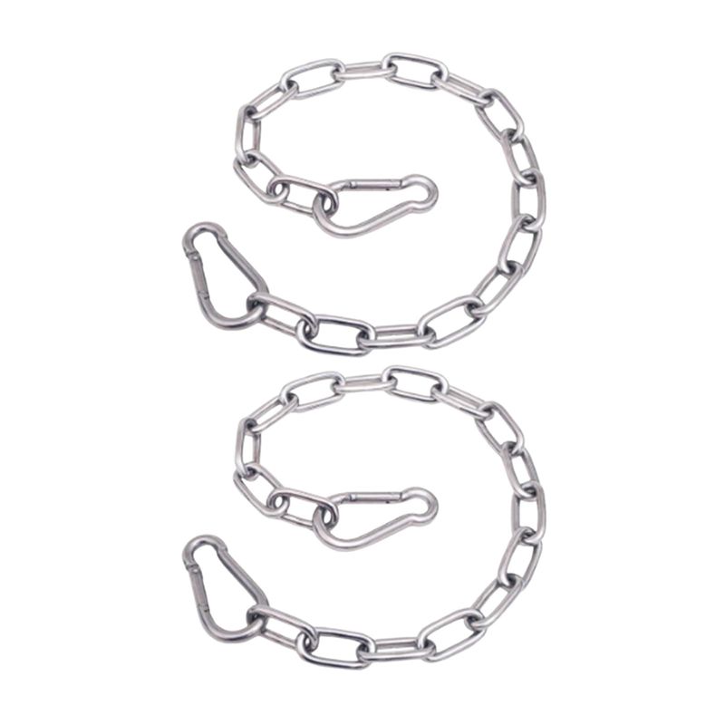 2pcs Gate Chain Lock, Stainless Steel Gate Link Chain Hanging Chain ...