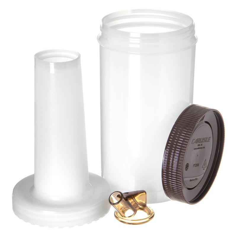 Carlisle PS601N01 Stor N' Pour 32 Oz. Brown Complete Pourer - Online ...