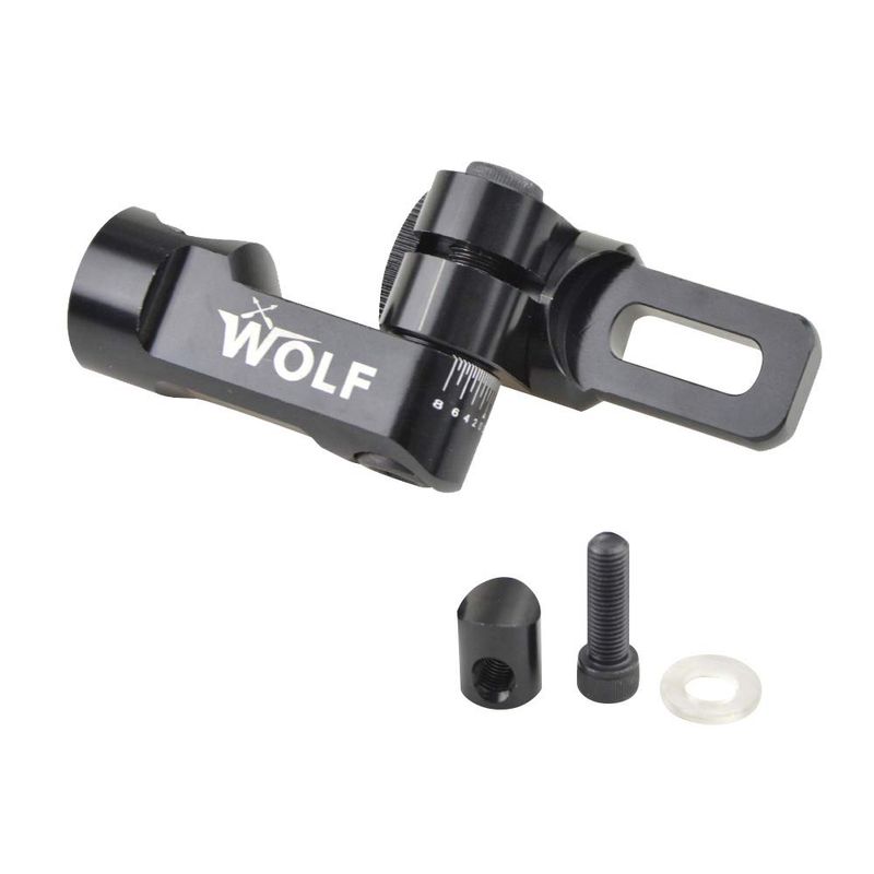 ZSHJGJR Archery Double Single Sided V Bar Adjustable Bow Rod Stabilizer ...