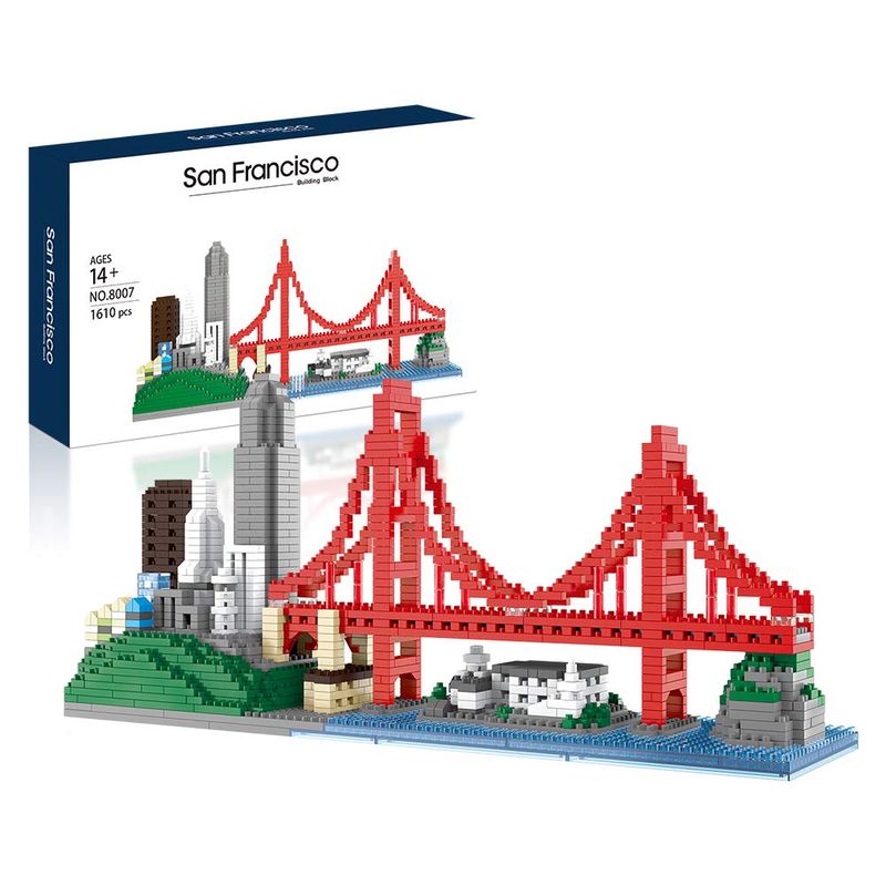 Komvoor Architecture Skylines Micro Mini Block San Francisco Building ...