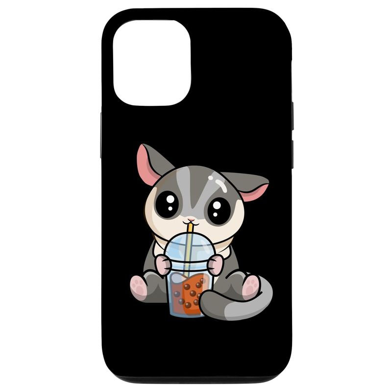Cute Kawaii Boba Tea Bubble Tea Drinking Sugar Glider Lover Smartphone ...