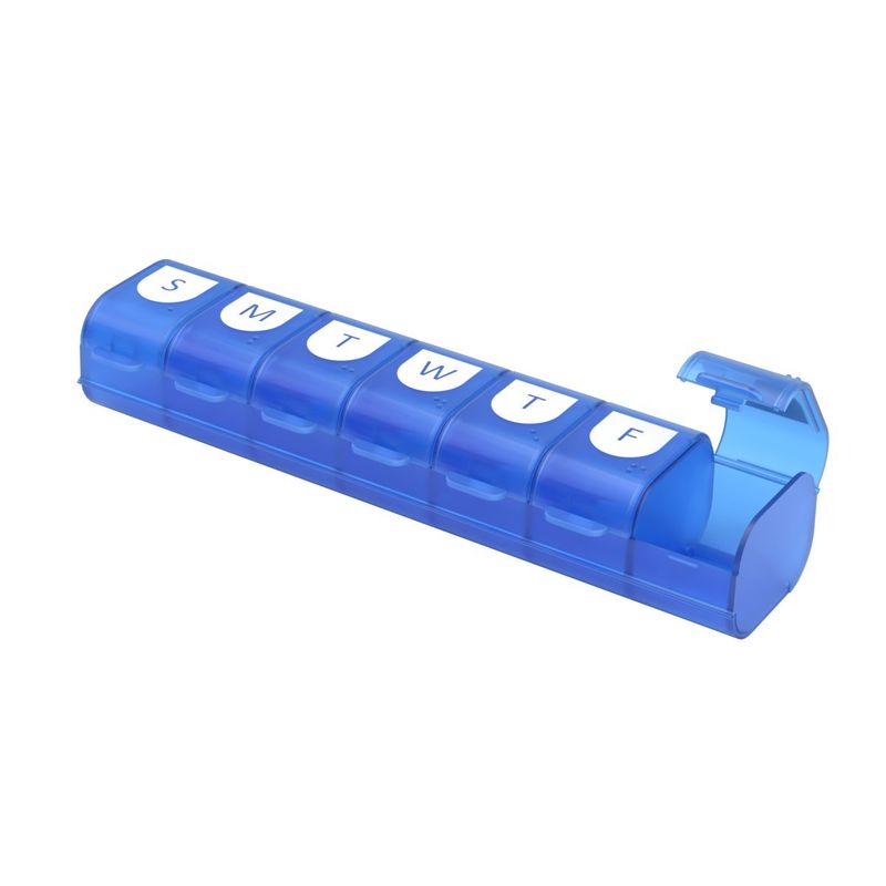 EZY DOSE Weekly (7-Day) Pill Case, Medicine Planner, Vitamin Organizer ...