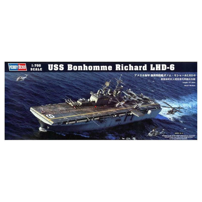 Hobby Boss USS Bonhomme Richard LHD-6 Model Kit - EveryMarket