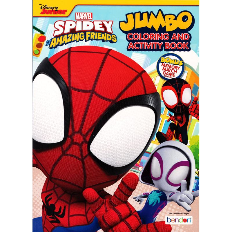 Spidey and His Amazing Friends Coloring and Activity Books Bundle with ...