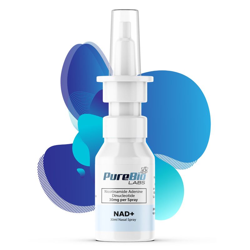 NAD+ Nasal Spray - 30mg per Spray, 30ml Total, 200 Sprays, USA Made (1 ...