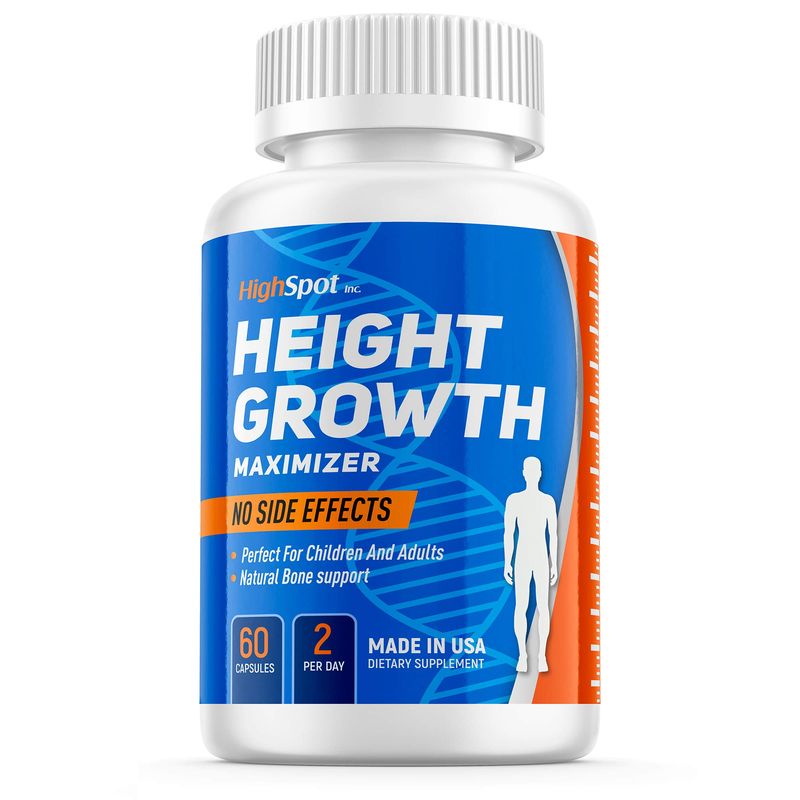 Height Growth Maximizer - Natural Peak Height - Organic Formula to Grow ...