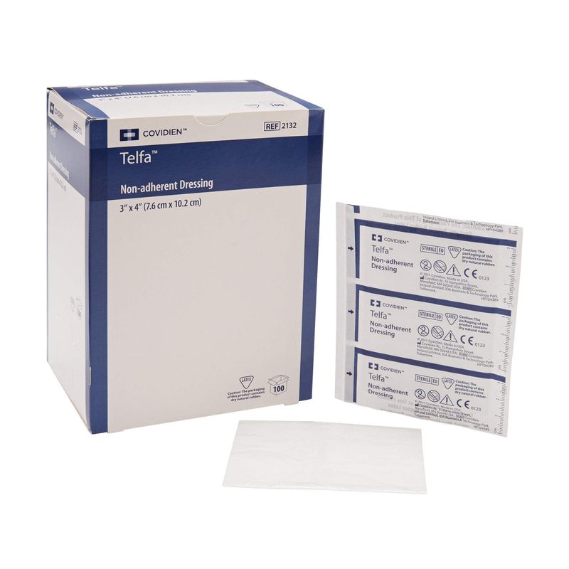 TELFA Ouchless Adhesive Dressings, 3"x4", Box of 100 - Online ...