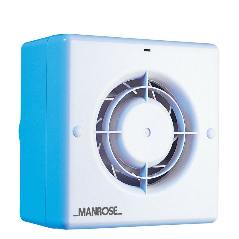 Manrose CF100T Centrifugal Bathroom / Toilet Extractor Fan with Timer ...