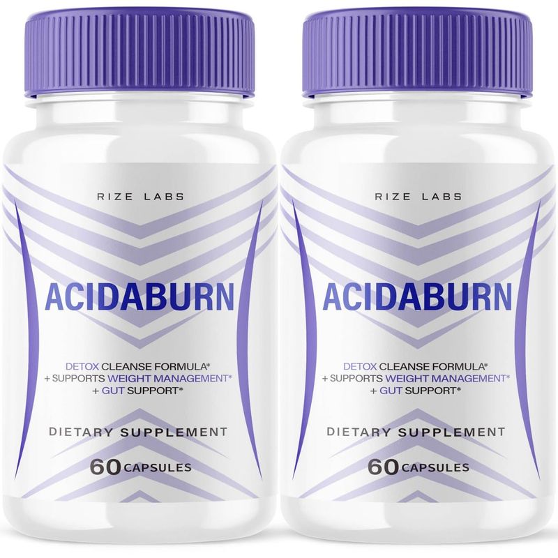 (2 Pack) Acidaburn Capsules, Acidaburn Advanced Pill for Healthy Weight ...