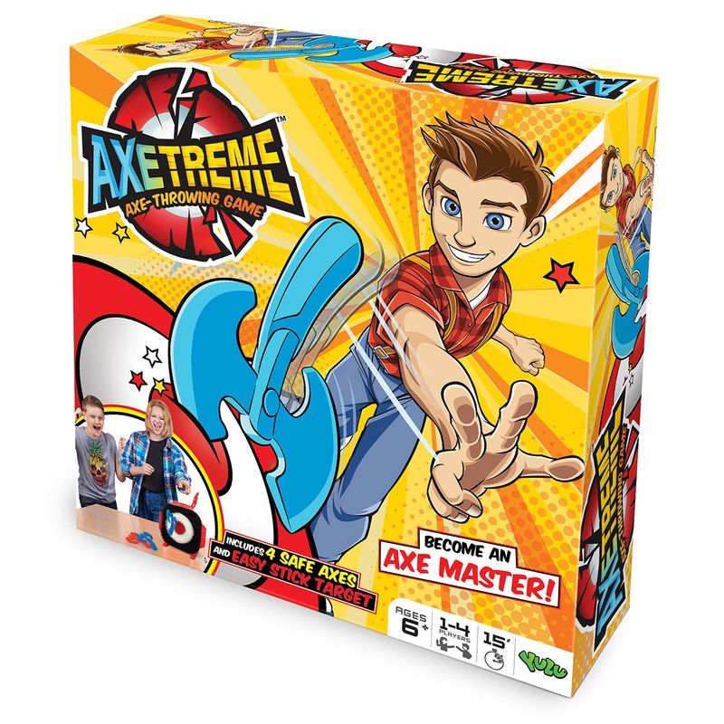 Yulu Axetreme Game, Axe Throwing Game for Kids - Interactive Family ...