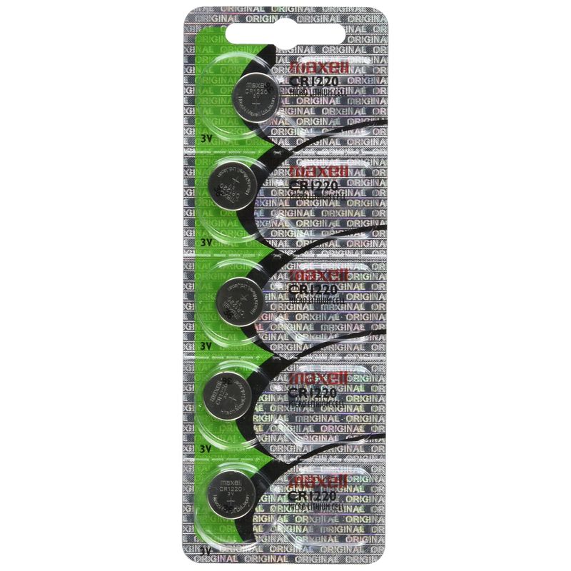 Maxell CR1220 3V Lithium Coin Cell Watch Batteries (5-Pack) - Online Marketplace - EveryMarket