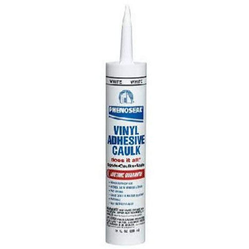 DAP 5 Phenoseal, White Vinyl Adhesive Caulk, 10 oz - Online Marketplace ...