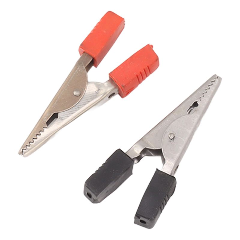 Jumper Cable Clamps, Stainless Steel Battery Charger Clamps Electric ...