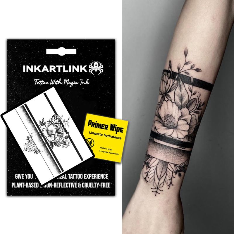 INKARTLINK realistic tattoo, semi-permanent, arm tattoo, tattoo for ...