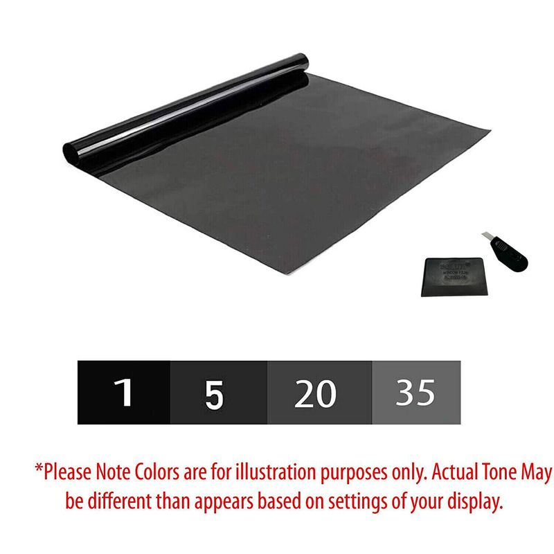 Premium Vehicle Window Tint Film Tool Kit DIY Kit 20in x 10ft 35% Light ...