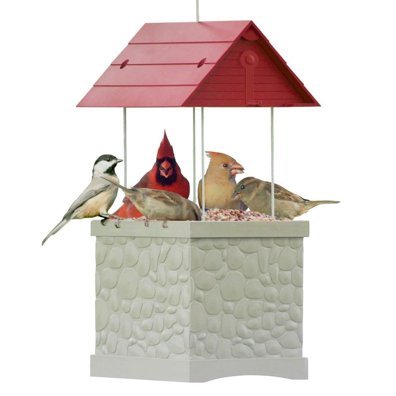 Heath Outdoor Products 2601 Wishing Well 360-Degree Bird Feeder, 5 ...