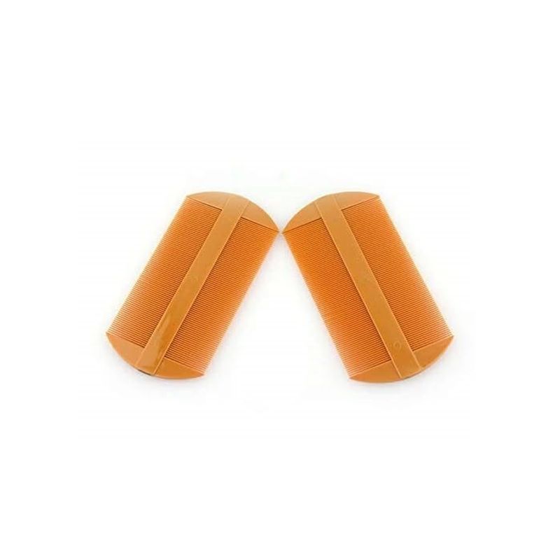 [Set of 2] Head Lice Comb, Flea, Lice, Children, Head Bug Control Comb ...
