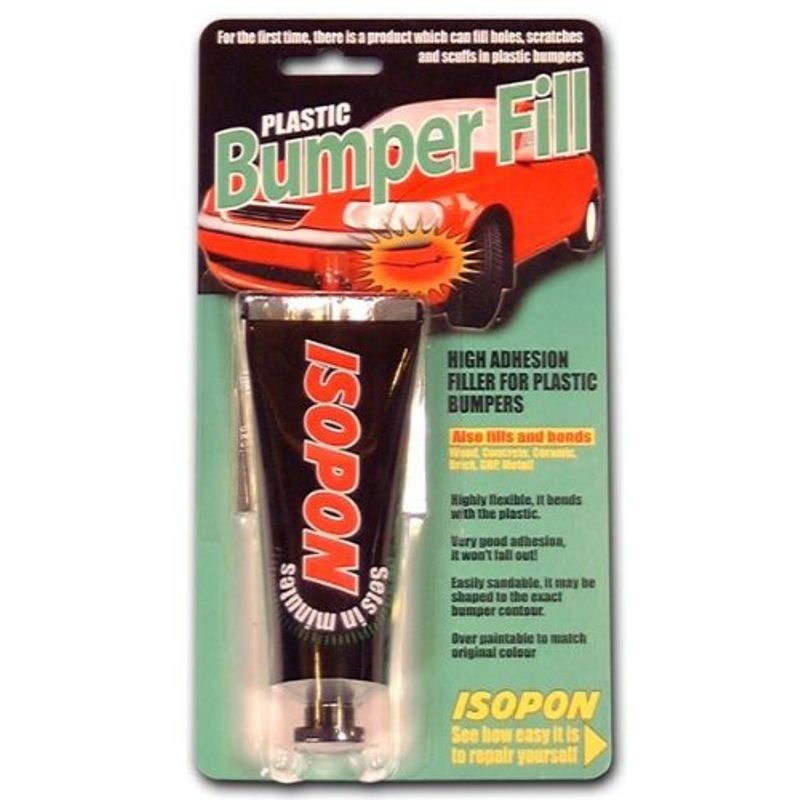 Isopon Car/Van Multi Use Plastic Bumper Fill High Adhesion Filler 100Ml ...