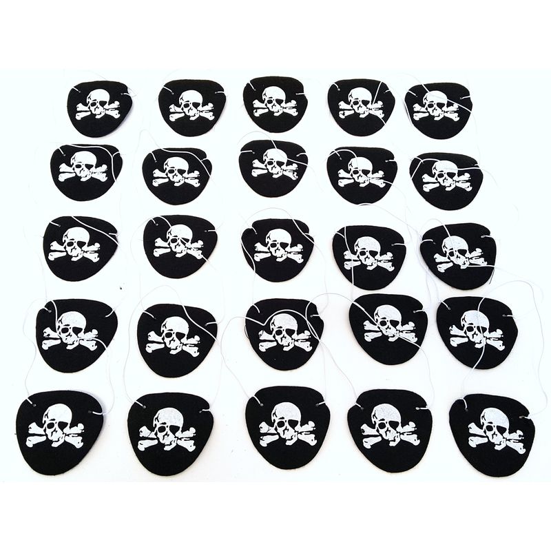 Dondor Pirate Eye Patches, Pirate Party Eye Patches (36 pack) - Online ...