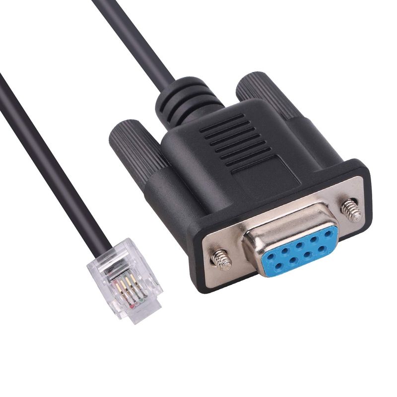 6FT DB9 RS232 to RJ11 6P4C Serial Console Cable for APC AP7800 AP7900 ...