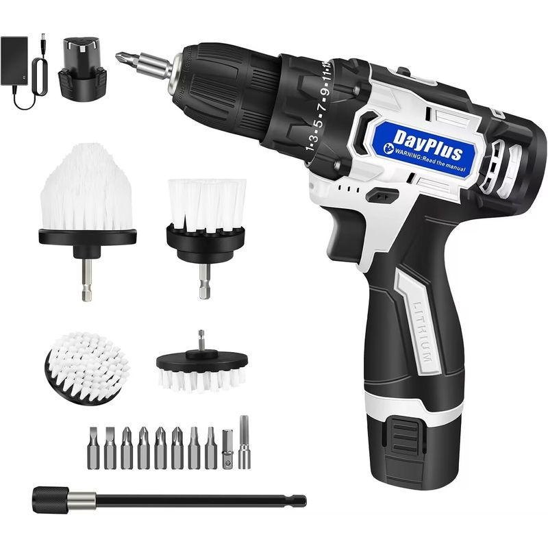 Brush attachment drilling machine set, 8 pieces Drill Brush drilling ...