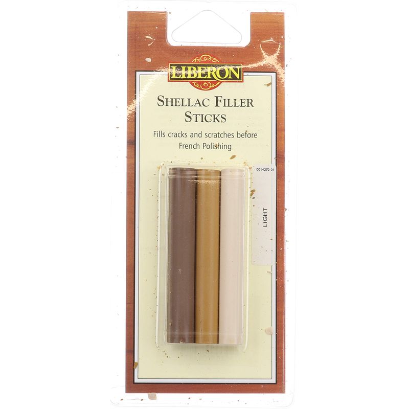 Liberon Shellac Filler Sticks Set of 3 (Light) - Online Marketplace ...