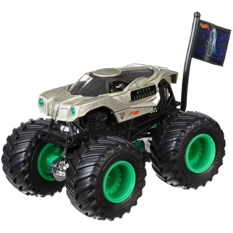 HOT WHEELS MONSTER JAM ALIEN INVASION Vehicle - EveryMarket