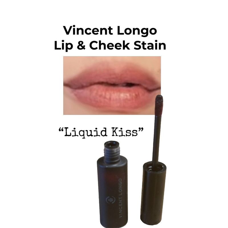New Vincent Longo Lip Stain Liquid kiss Lip & Cheek Gel Stain NWOB VHTF ...