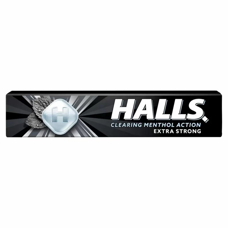 Halls Extra Strong Menthol Lozenges, 33g - EveryMarket