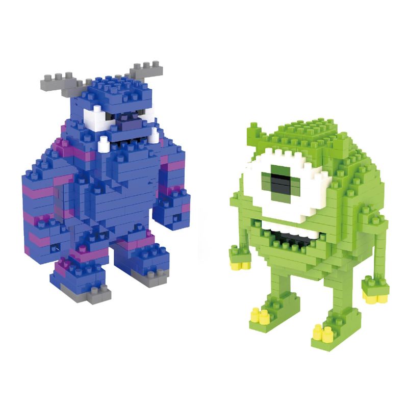 EBTY DREAMS Inc. - Set of 2 Monster Sulley, Mike Educational DIY Model ...