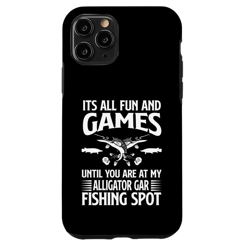iPhone 11 Pro Alligator Gar Fishing Spot Rod and Reel Combo Alligator ...