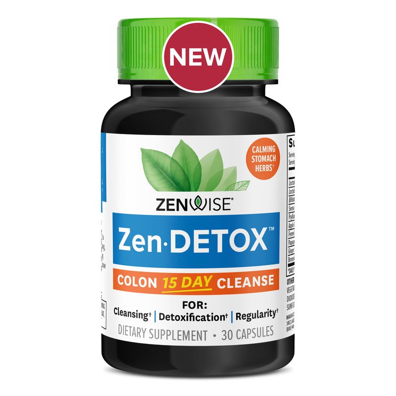 Zenwise Health 15 Day Cleanse – Detox & Colon Cleanse for Men & Women ...