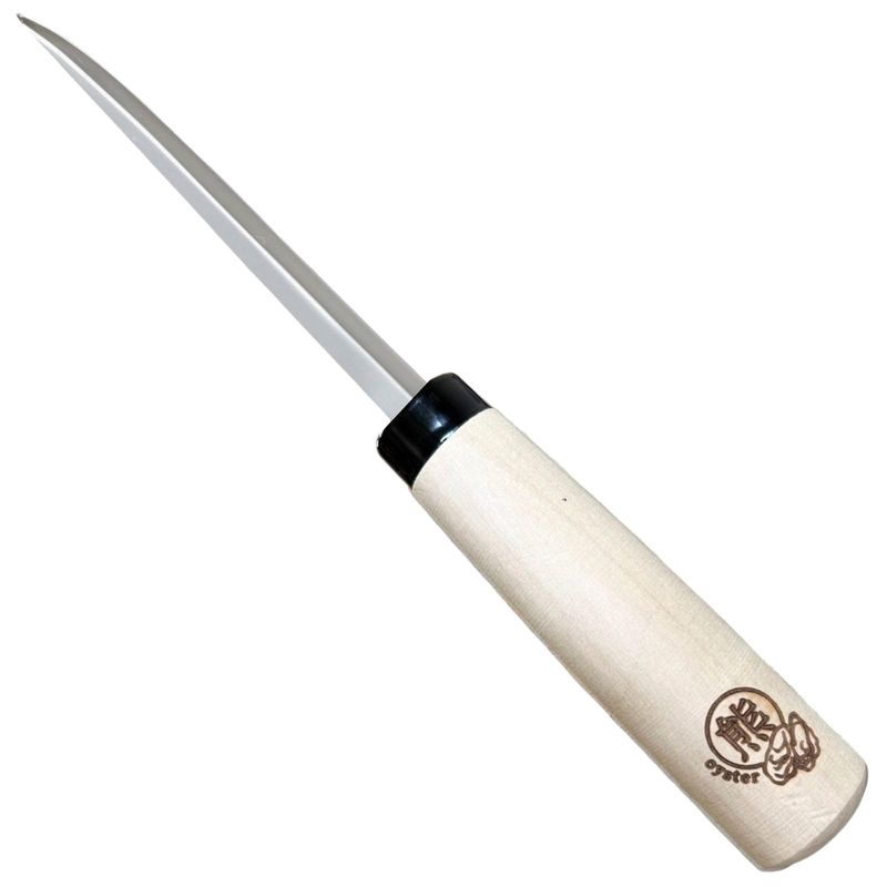 Kumagaya Blacksmith Oyster Knife, Single Edged, I-Shaped, Stainless ...
