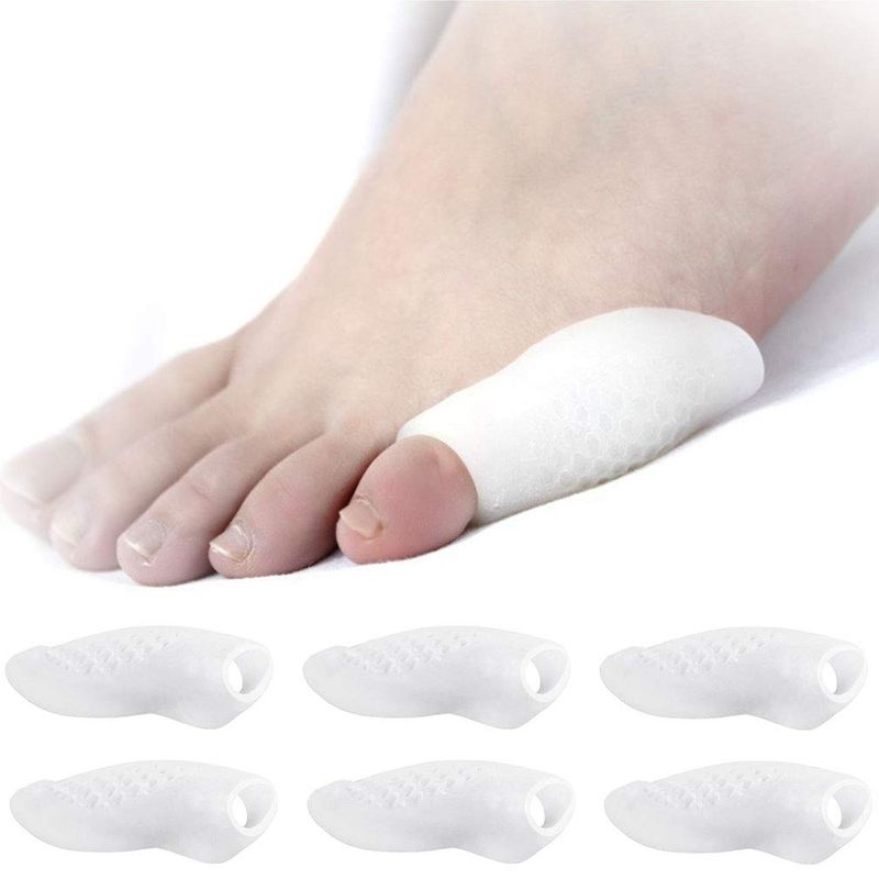 PEDIMEND Silicone Bunionette Corrector (3PAIR) - Cushion for Pinky Toes ...