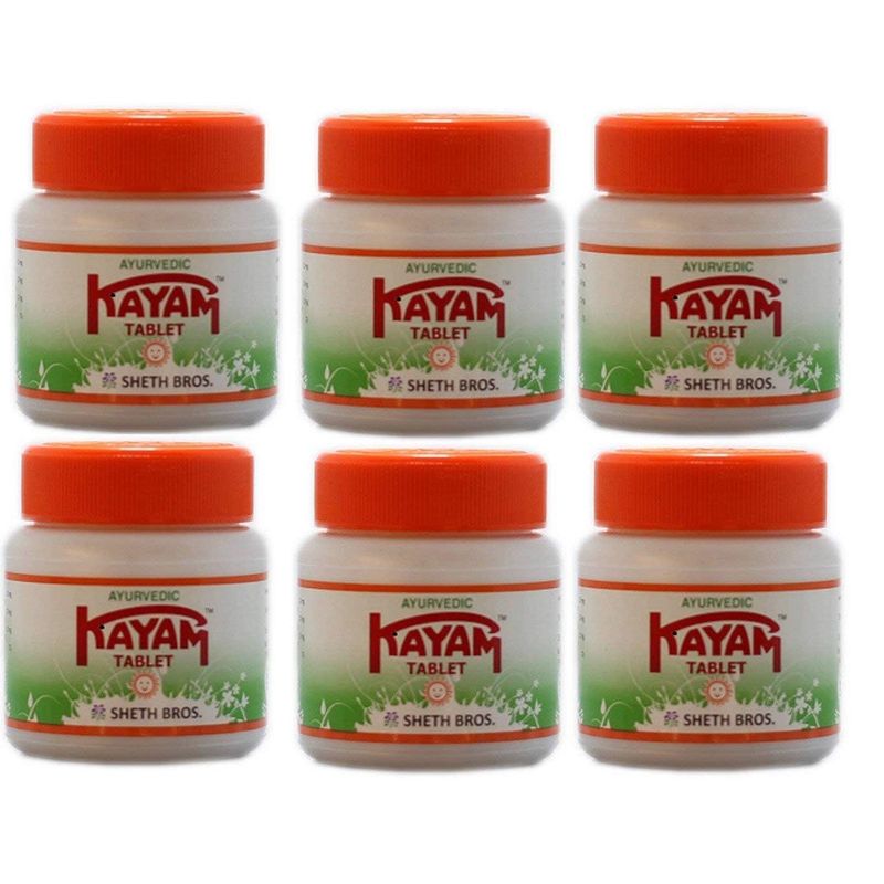 Ayurvedic Kayam 30 Tablets x 6 Packs - Online Marketplace - EveryMarket